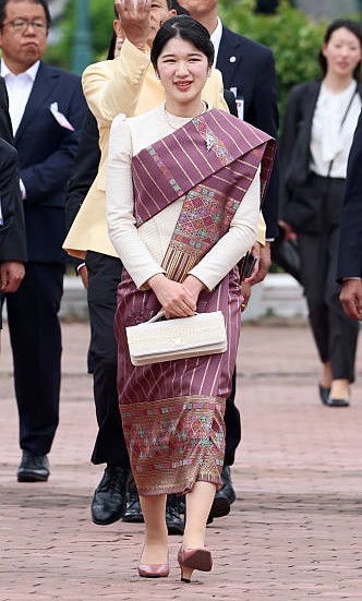 Princess Aiko Stuns in Traditional Lao Dress at Laos Day 2 Event 2025